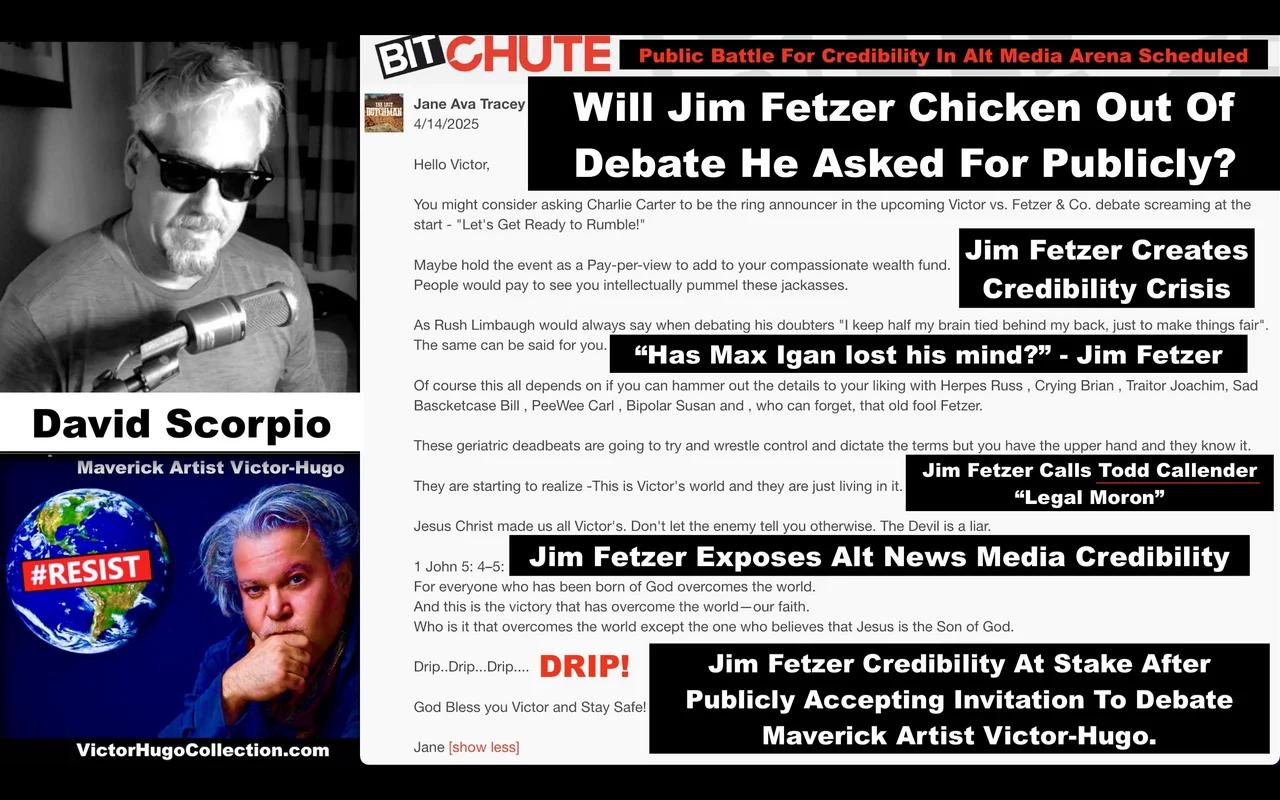 David Scorpio Victor Hugo Sandy Hook Jim Fetzer Creates Credibility ...