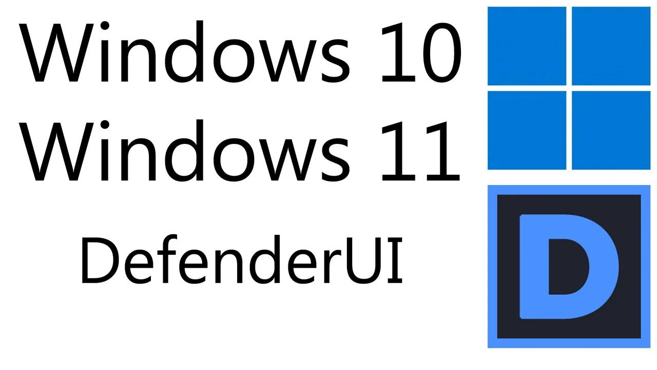 [TUT] DefenderUI - Windows Defender einfach konfigurieren [DE | FullHD]