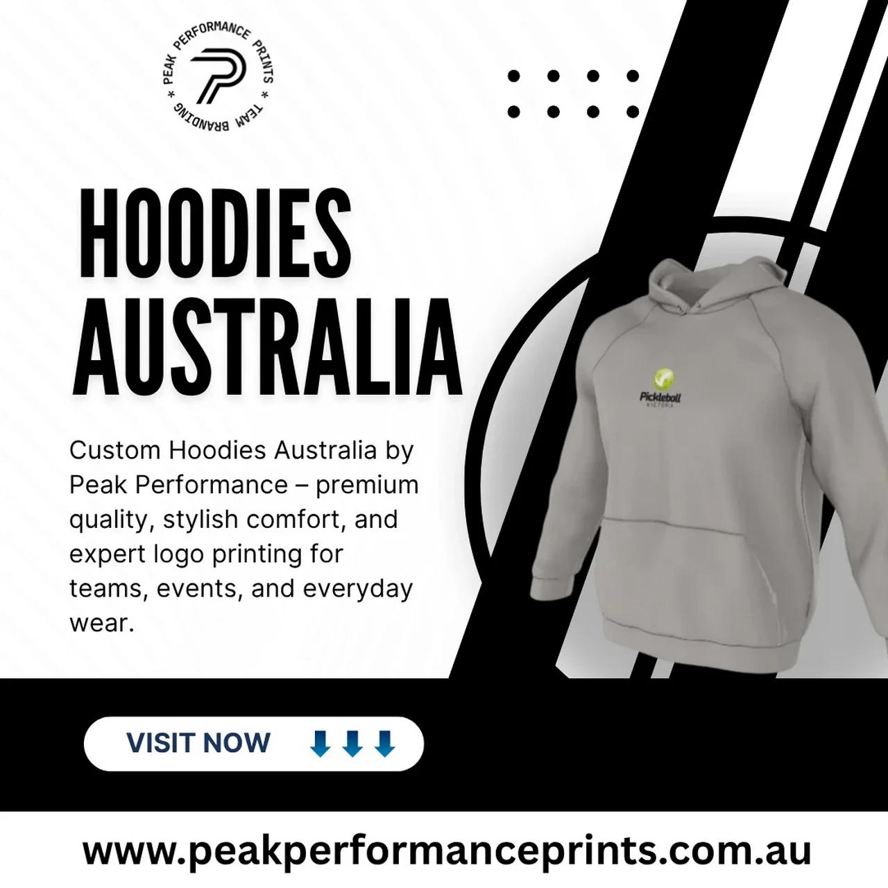 Hoodies Australia Printing Services – Peak Performance Prints