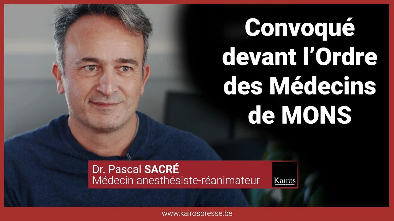 Soutien au Dr Pascal SACRÉ devant l'ordre des médecins de Mons (1/3)