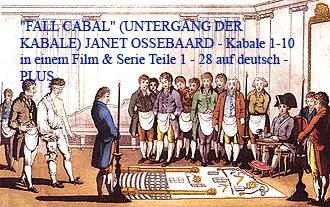 "FALL CABAL" (UNTERGANG DER KABALE) JANET OSSEBAARD - Kabale 1-10 in ...