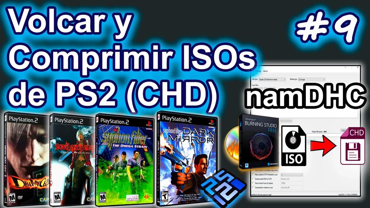 Volcando y comprimiendo mis ISOS de PlayStation 2 (CHD) Pack 2: Devil ...