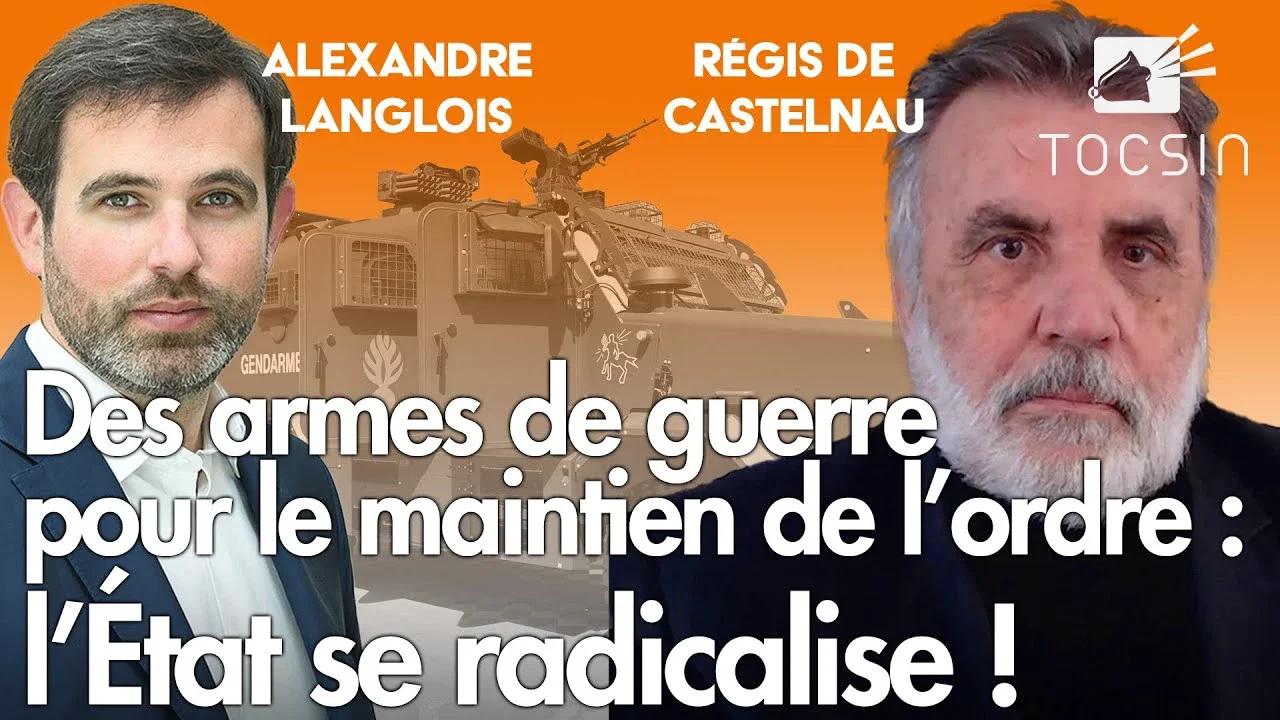 Des armes de guerre pour le maintien de l'ordre ! - Alexandre Langlois ...