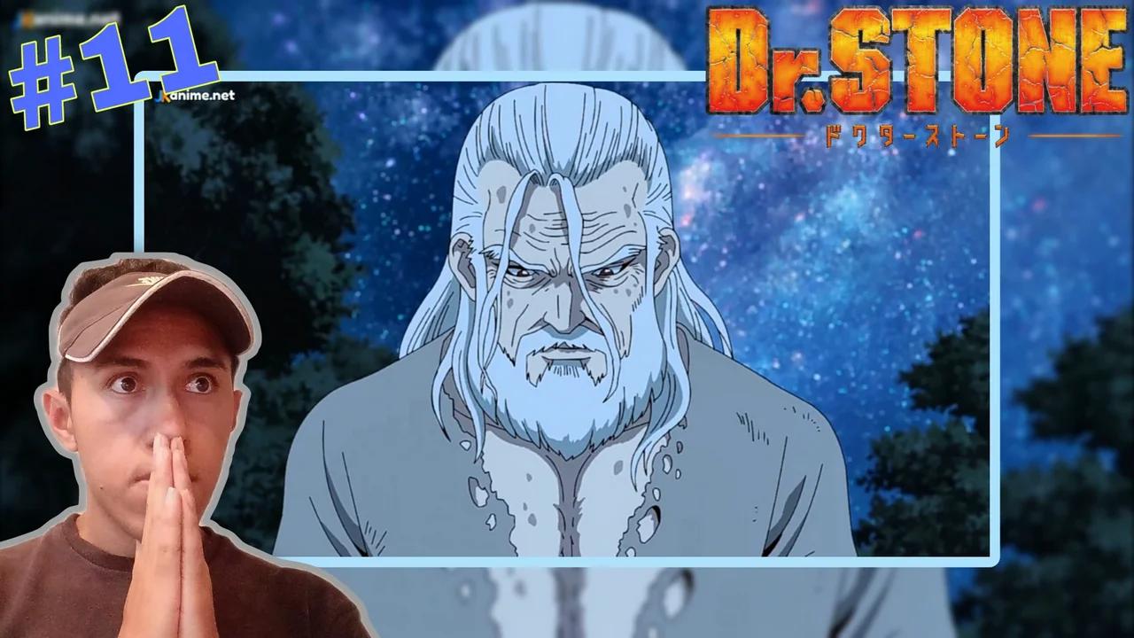 Dr Stone temporada 3 capitulo 11 sub español Reaccion