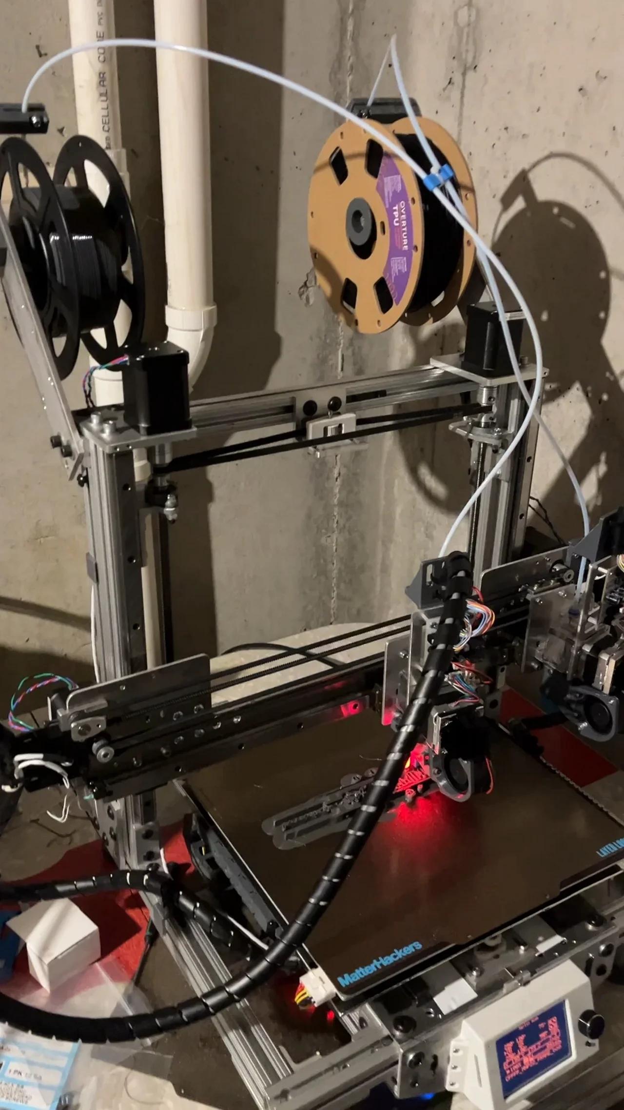 dual extrusion MnP22 frame print