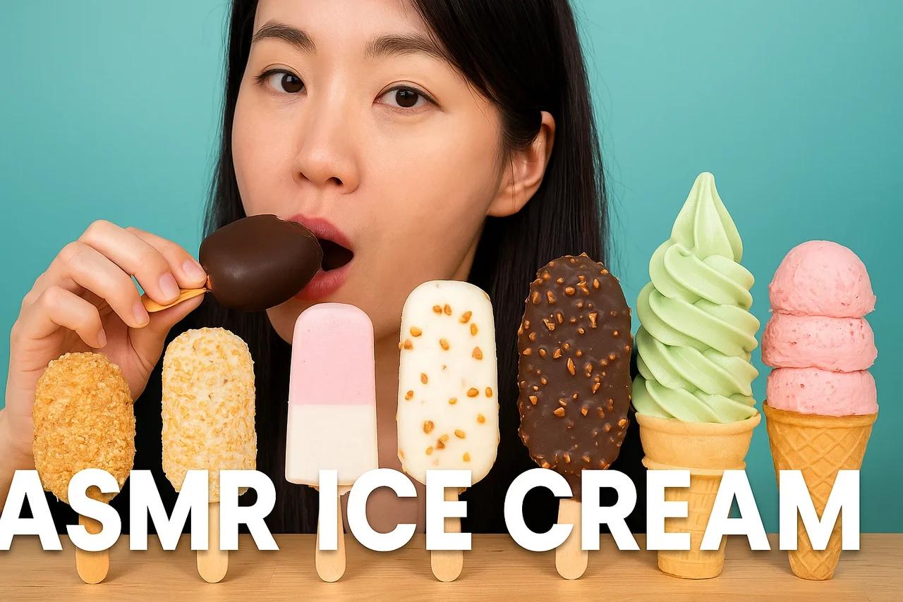 ASMR Ice Cream Party 🍦 | Satisfying Eating Sounds Compilation