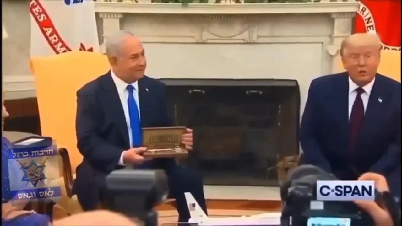 Trump Hands Israel a Golden Key to the Whitehouse and gets a Golden ...