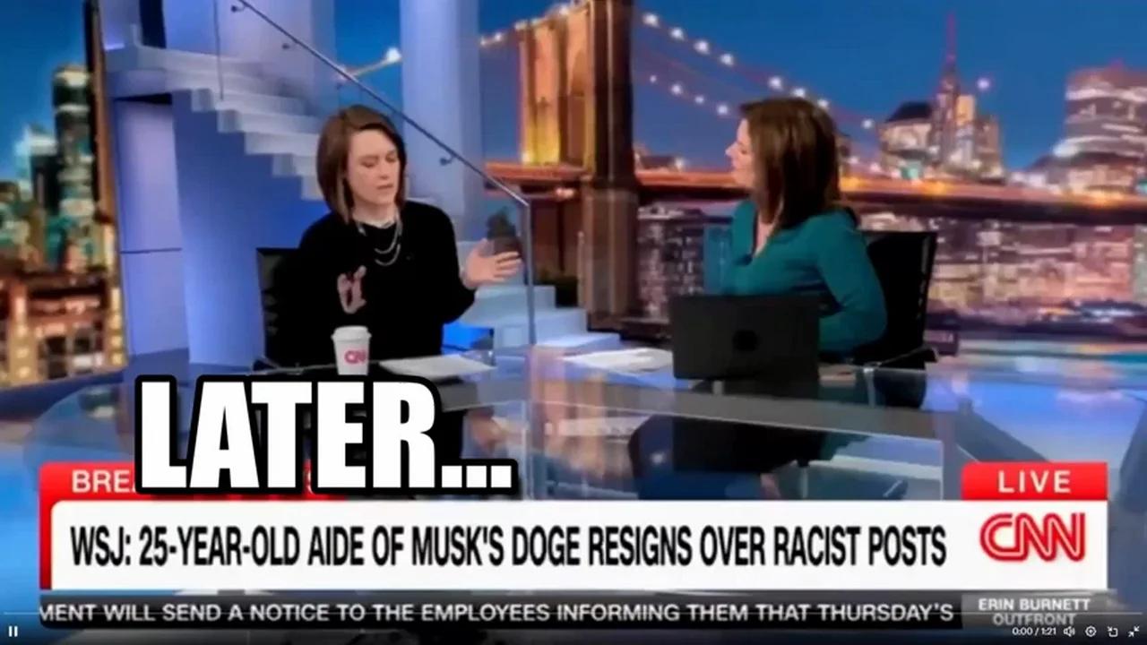 DOGE Staffer Named "Big Balls" Makes CNN Get SILLY On Air!