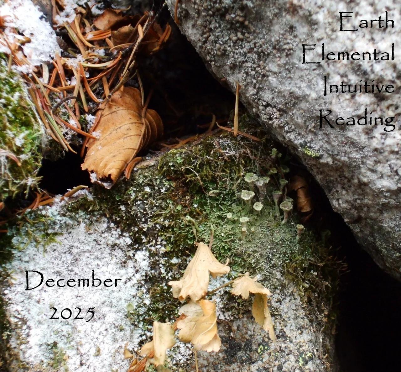 Earth Elemental Reading, December 2025-Immaturity, Light, Heart Chakra