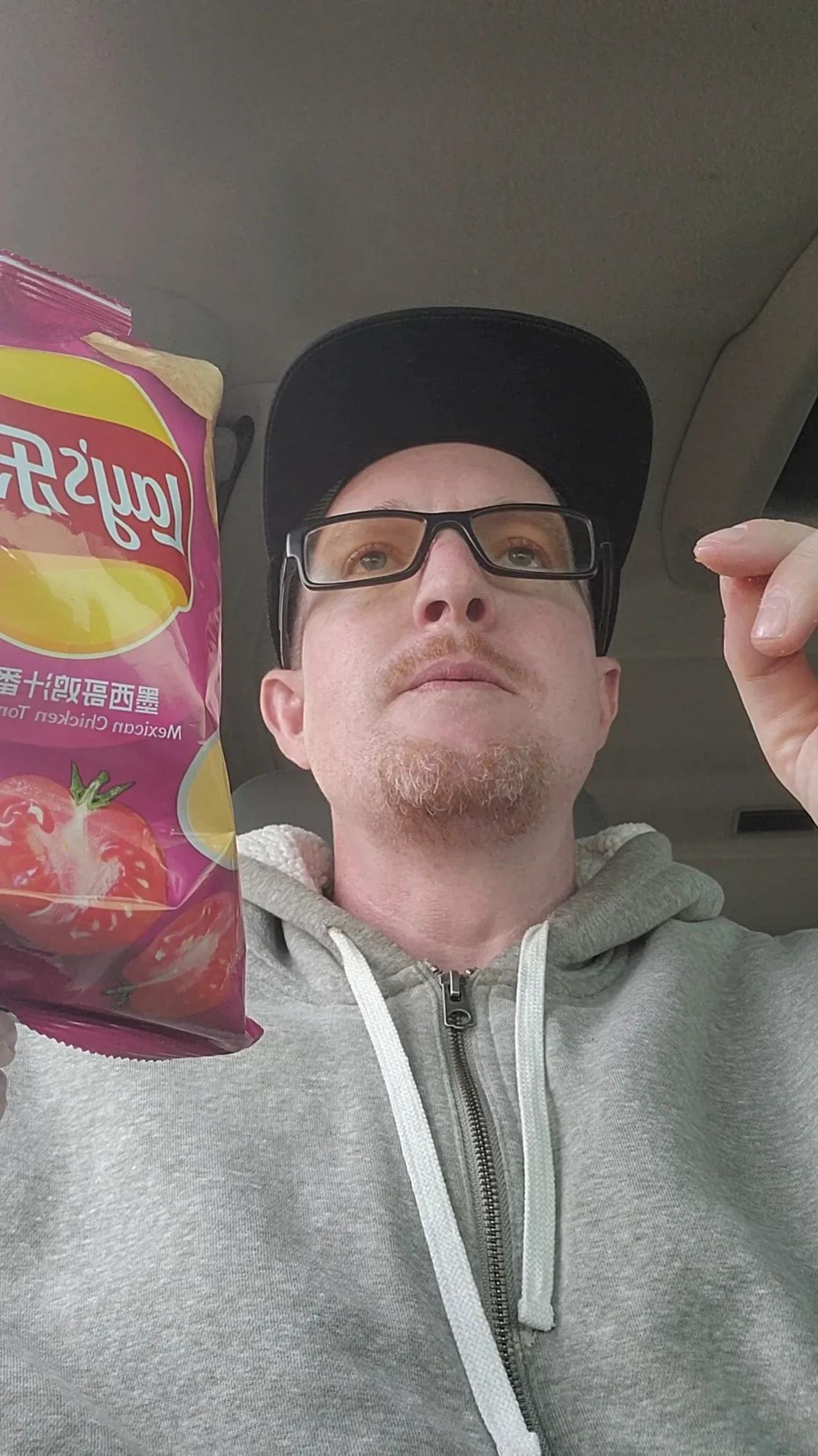 Levi vs Lay's Mexican chicken tomato chips