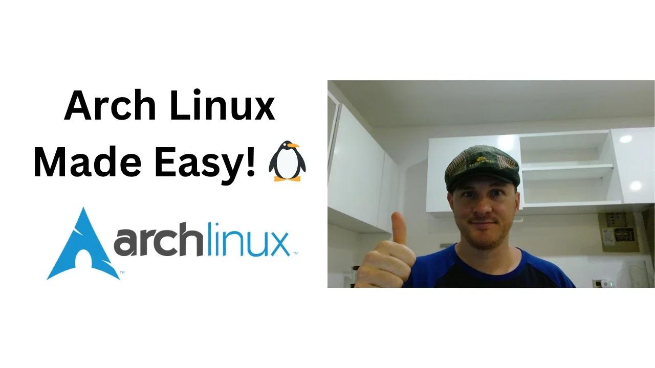 Easy Arch Linux Setup with archinstall 🐧