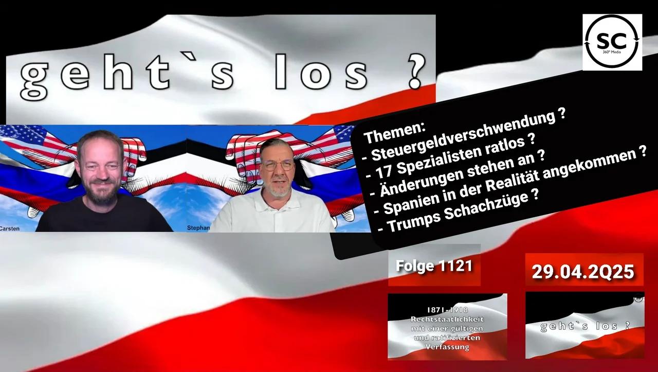 1871 Carsten und Stephan - gehts los ? - Folge 1121 - 29.04.2Q25