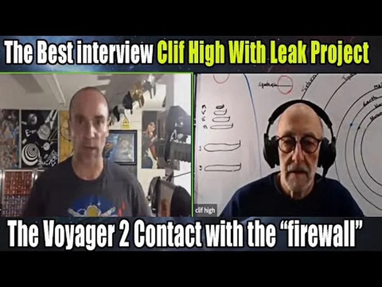 Clif High With Leak Project- The Voyager 2 Contact with the 'firewall ...