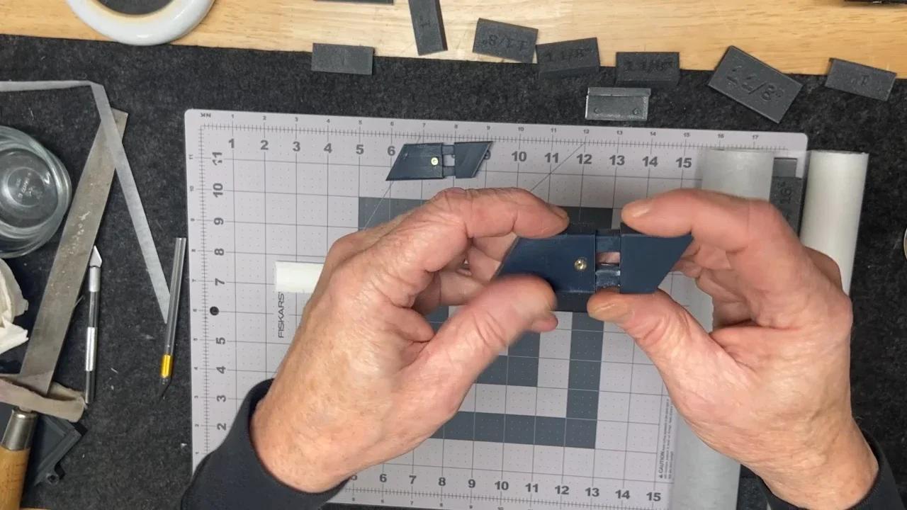 Cutting Paper Patches with 3D Printed Tools
