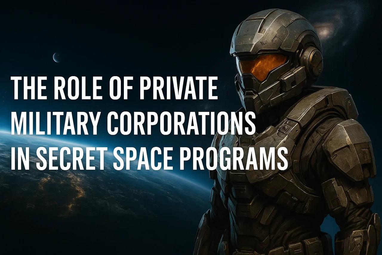 The Role of Private Military Corporations in Secret Space Programs