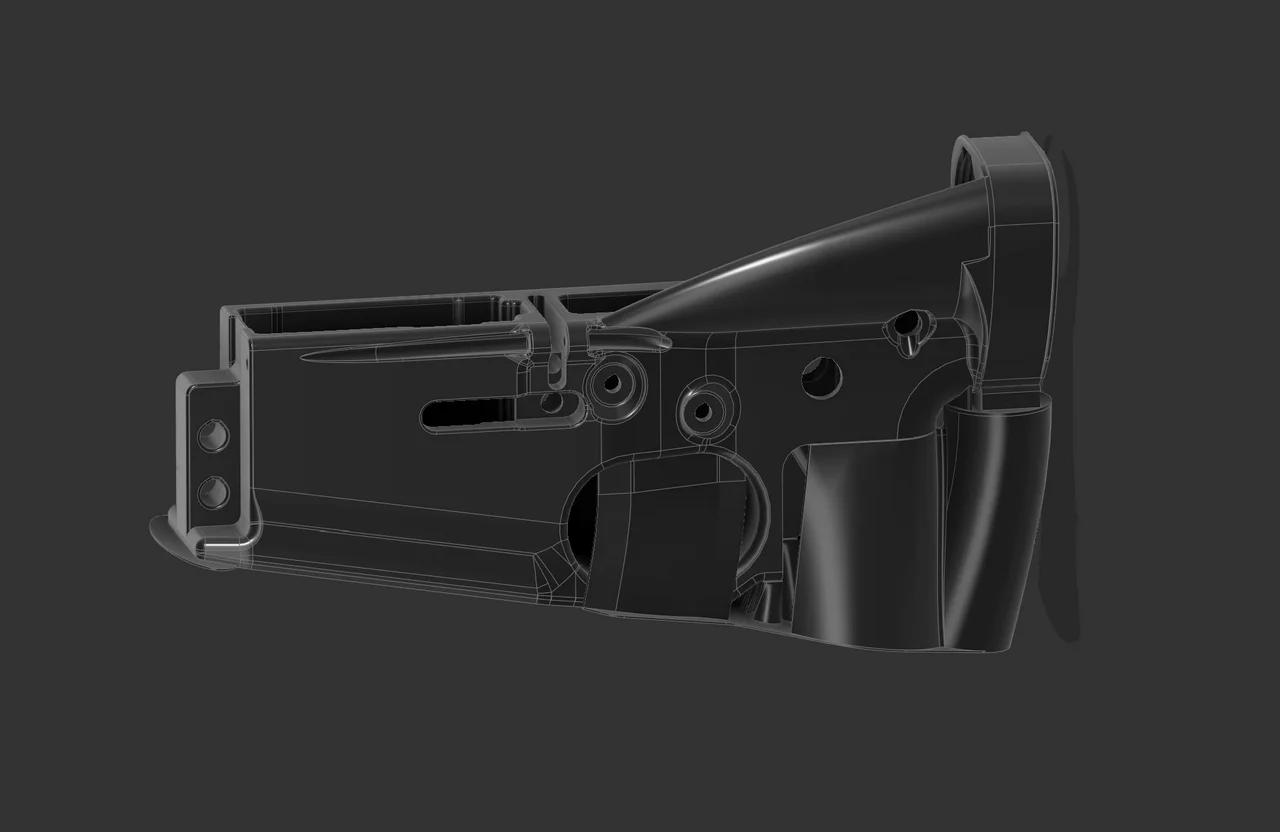 Hoffman M16 Cut Super Lower v3.1