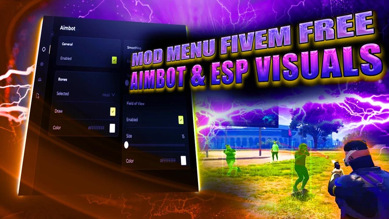 FIVEM MOD MENU FREE EXTERNAL AIMBOT | STREAMSPOOF | UNDETECTED