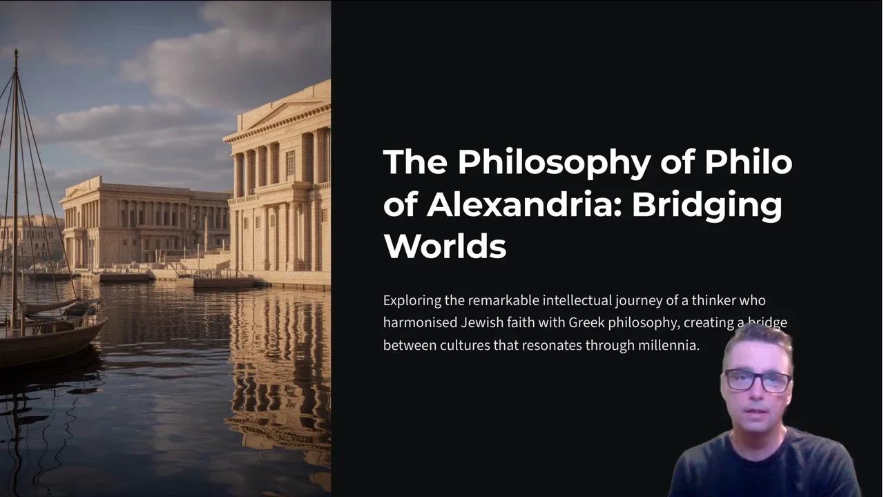 The Philosophy of Philo of Alexandria: Bridging Worlds