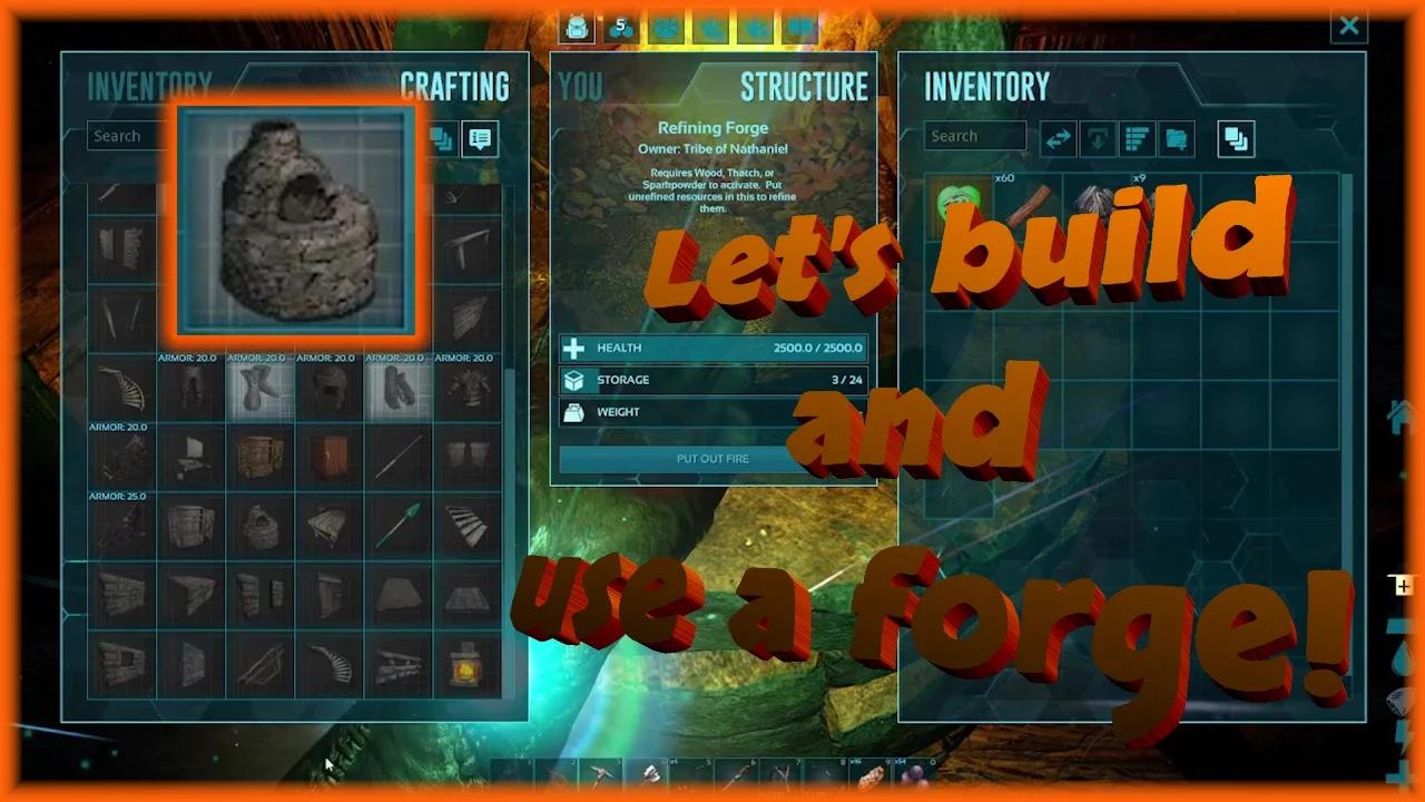 Let’s build and use a forge! / ARK R1 E14