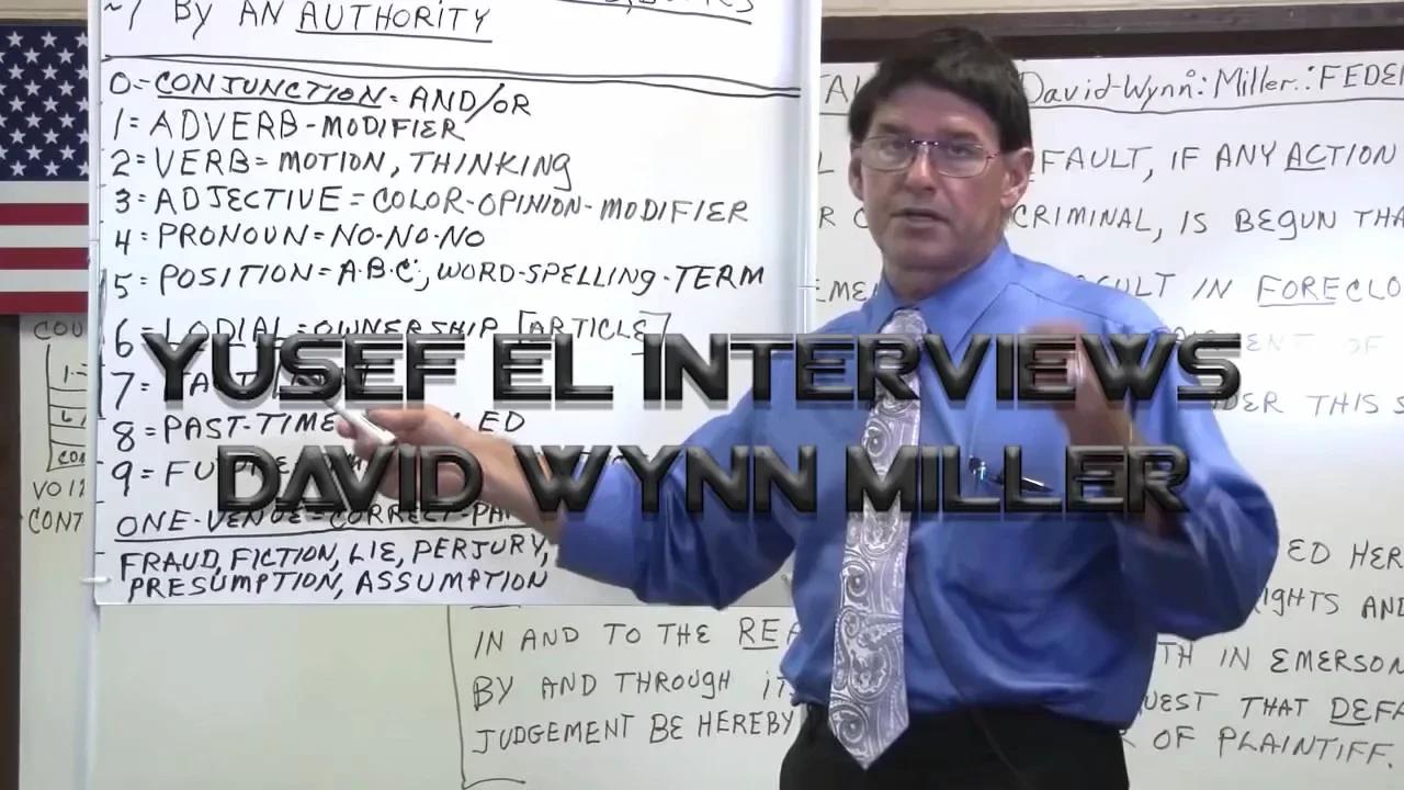 Yusef El Interviews David Wynn Miller