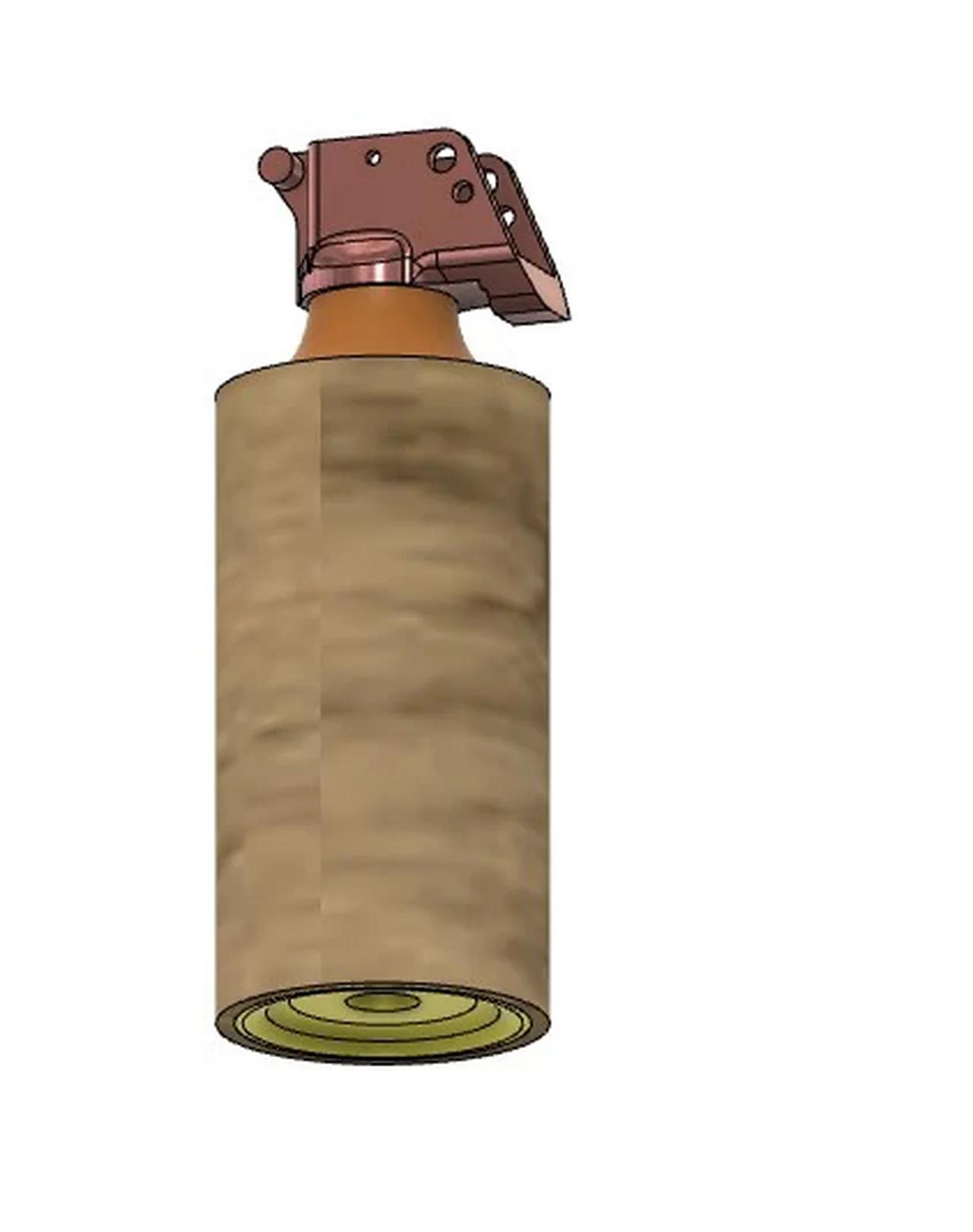 Smoke Grenade Body For Reuseable M228 Fuse 40mm