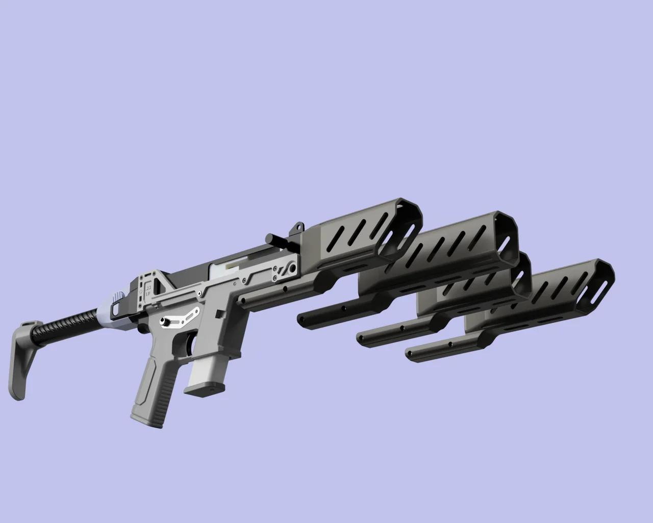 Pic rail handguards for Mac builds