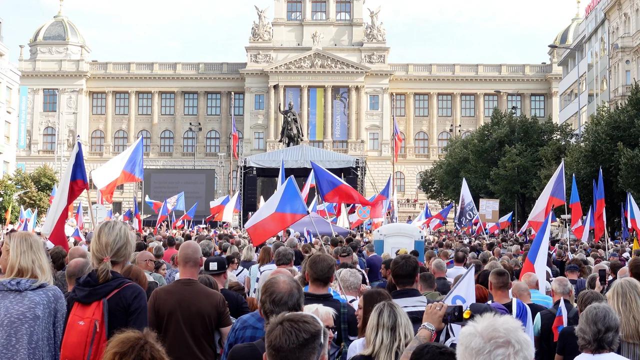 Česká republika na 1.místě - 03. 09. 2022 Václavák