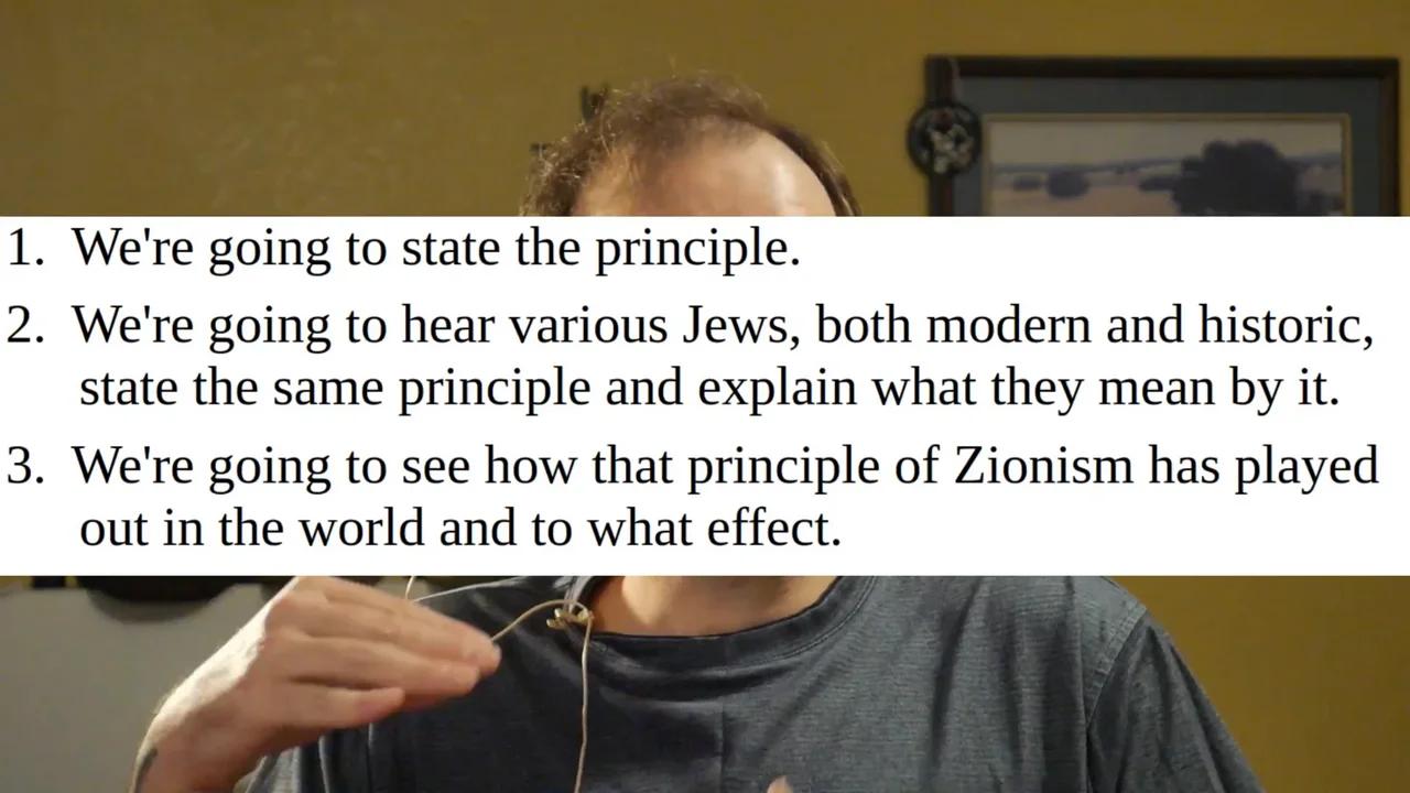 Foundations of Dispensationalism, Part 2, Zionism Principle 1