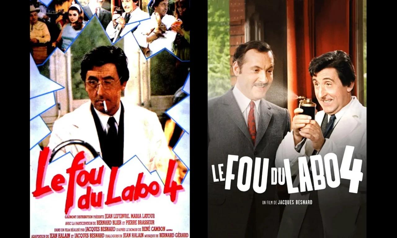 1967 - Le fou du labo 4 - Jean Lefebvre, Maria Latour, Bernard Blier ...