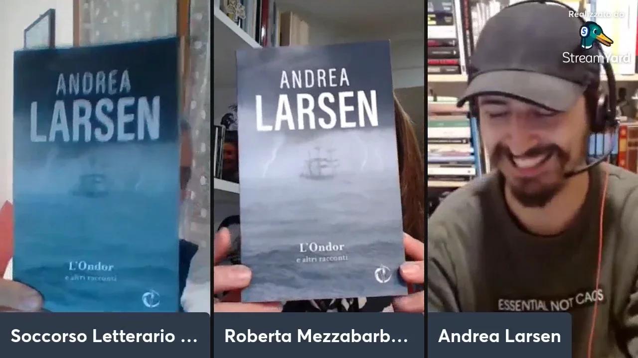 Andrea Larsen intervistato in merito al suo libro " L'Ondor e altri ...