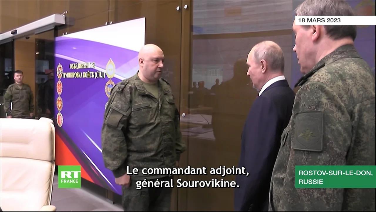 Poutine se rend au «poste de commandement de l’opération militaire ...