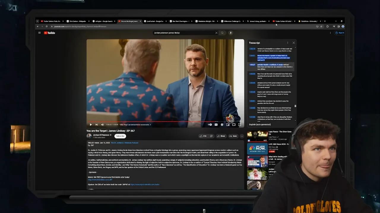 Nick Fuentes on the Jordan Peterson "Car engine" analogy