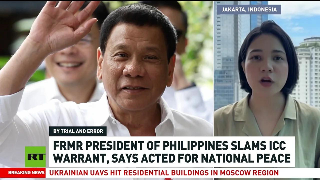 Fmr Philippine leader arrested as ICC accuses him of crimes against ...