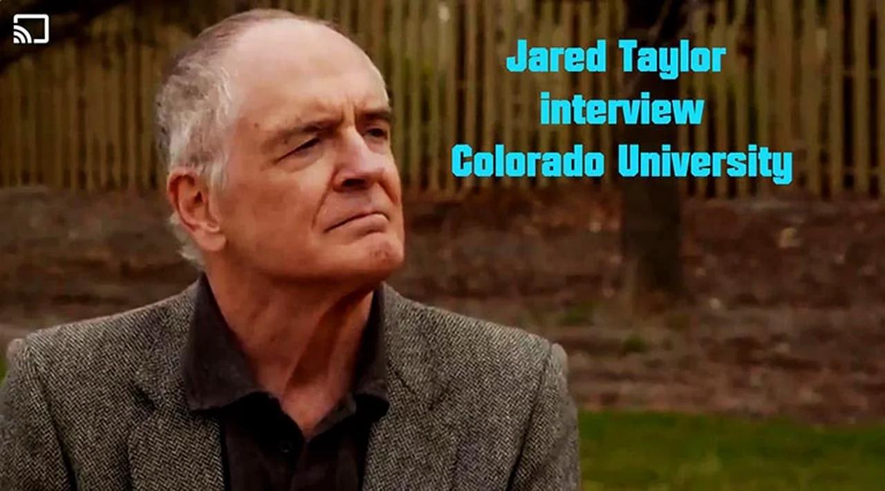 Jared Taylor interview Colorado Mesa University: March 2025