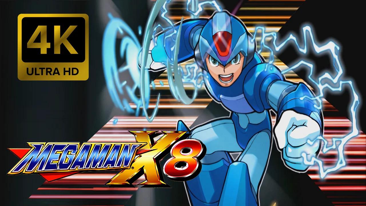Mega Man X8 (Rockman X8) Opening [Remastered 4K 60FPS]