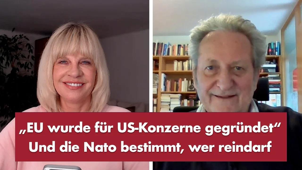 „EU wurde für US-Konzerne gegründet“ - Punkt.PRERADOVIC mit Dr. Werner ...