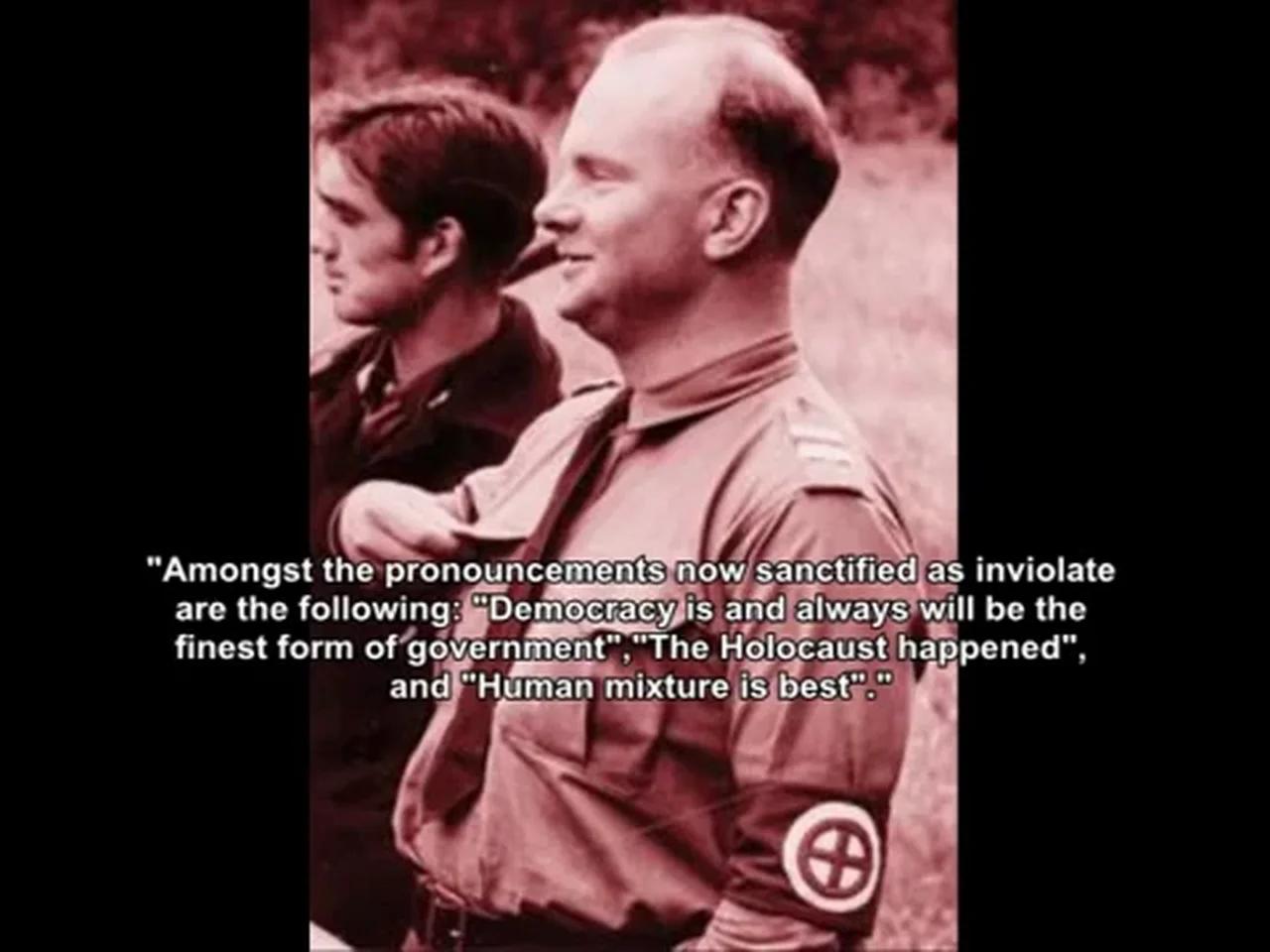 Colin Jordan - British National Socialist Fighter