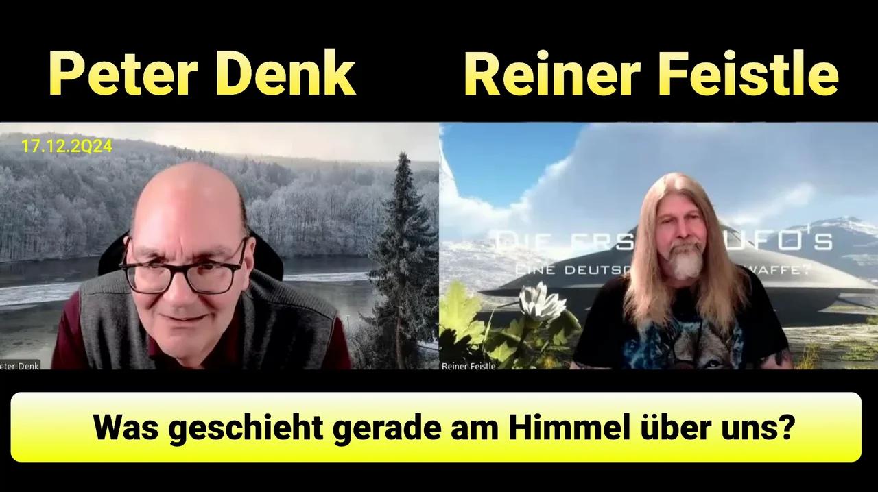 Peter Denk zu Gast bei Reiner Feistle - Was geschieht gerade am Himmel über uns? - 17.12.2Q24