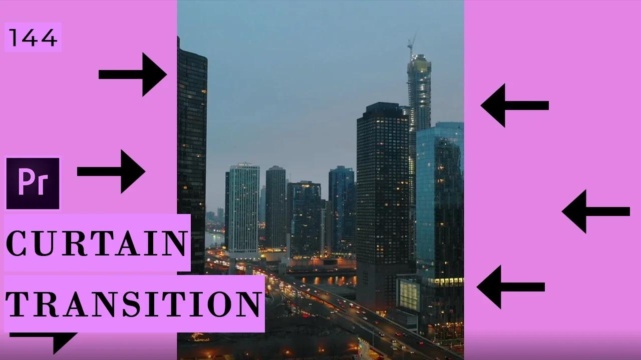 Create a Curtain Transition in Premiere Pro