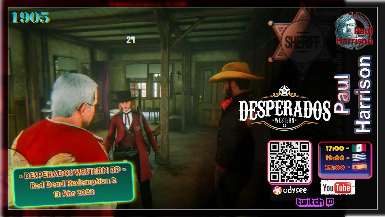 🔞 [DESPERADOS Western RP #5] 🌎 .!! (Red Dead Redemption 2 - RP) - 🌄 T2023.