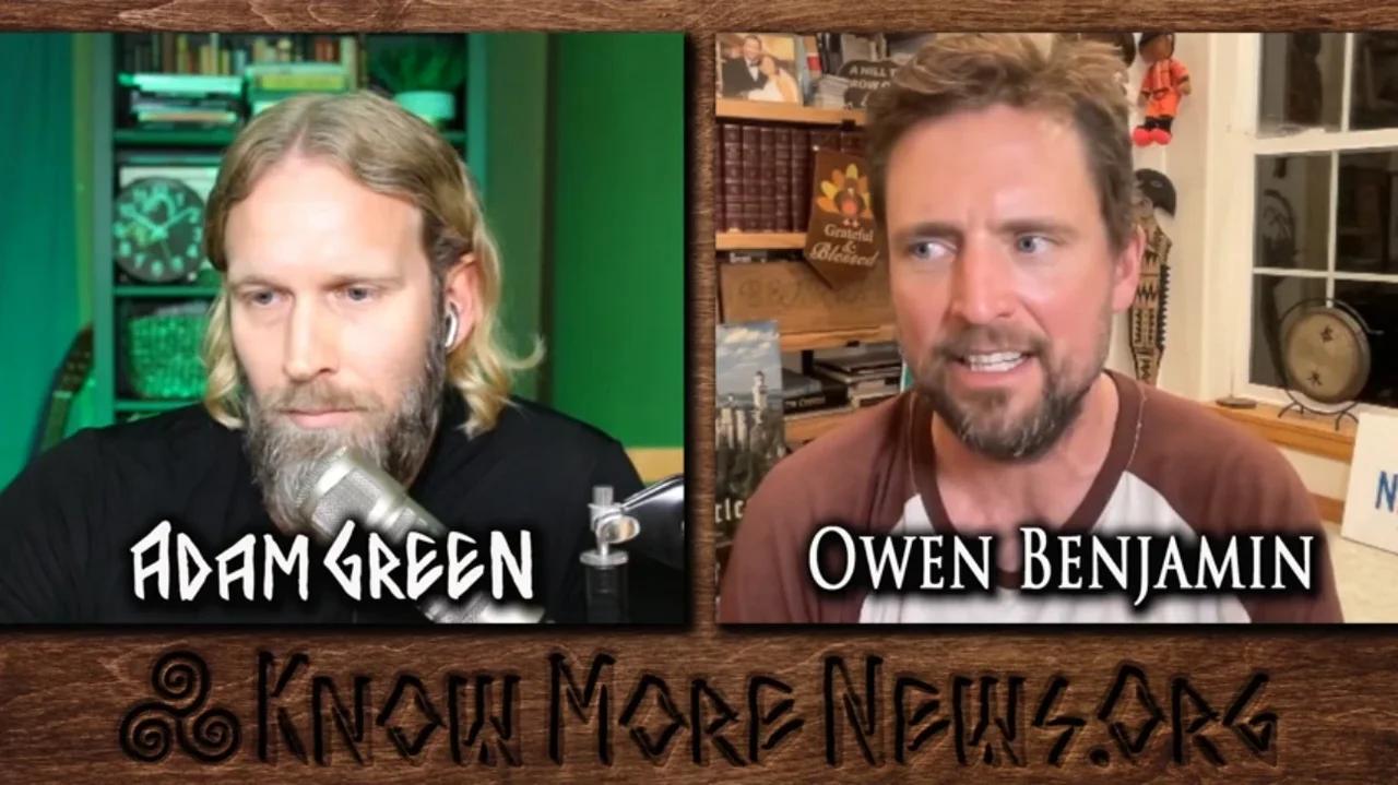 Review of Adam Green and Owen Benjamin Promoting the New Comedy Special ...