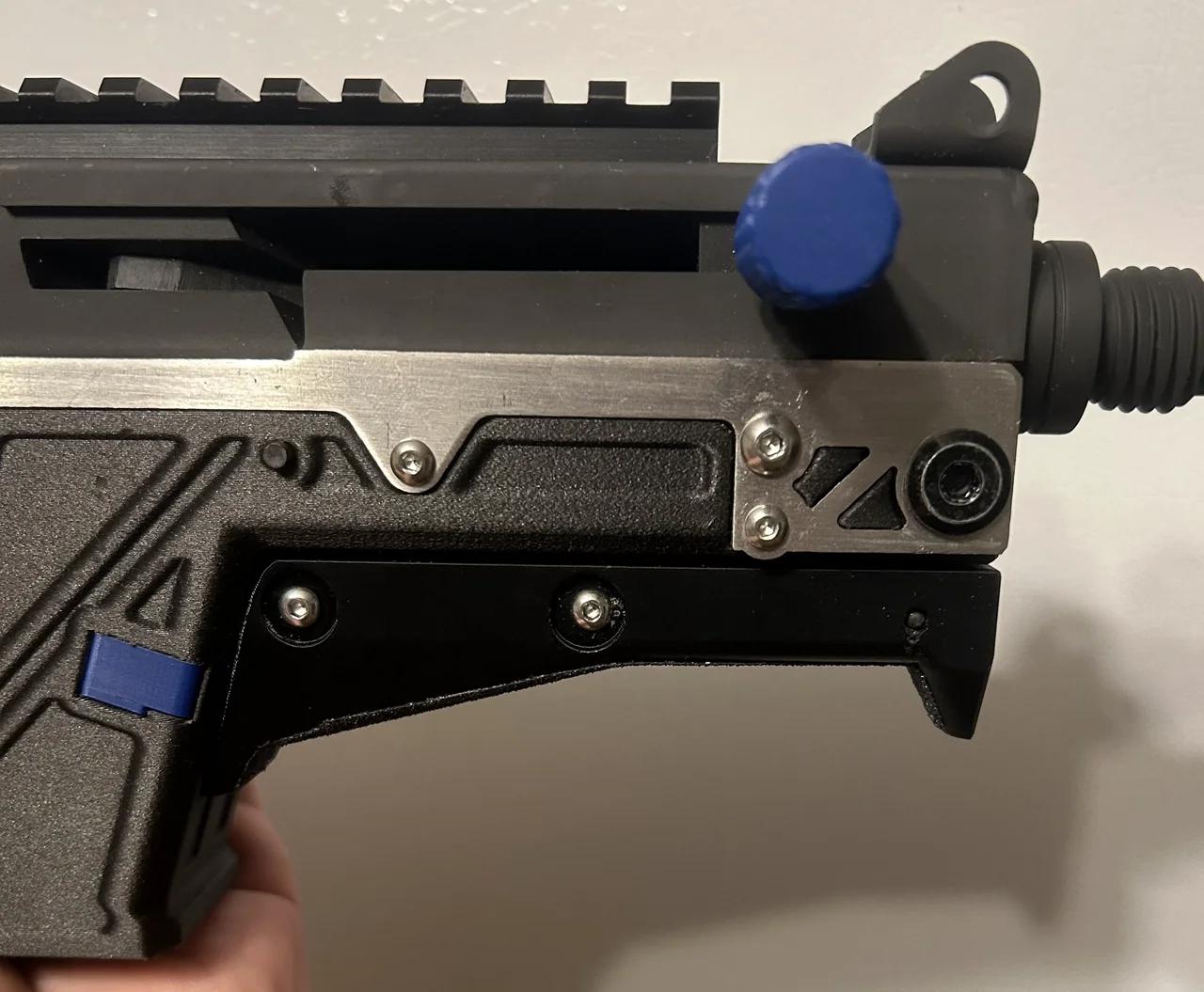 DB Alloy Magpull Style Hand Stop Grip Remix of @choscura's Glockpull