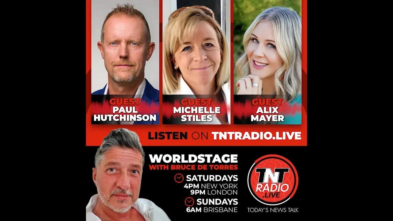 Alix Mayer on Worldstage Podcast with Bruce de Torres