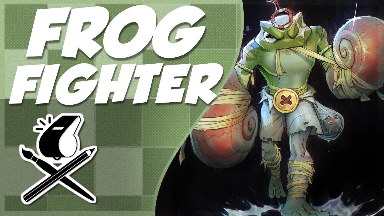 Character Design Challenge: Frog Fighter