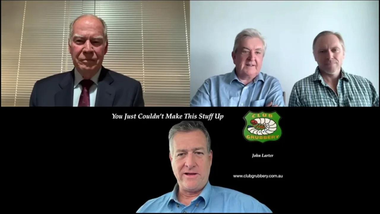 Graham and John speak with Russell Broadbent and Adrian McRae...