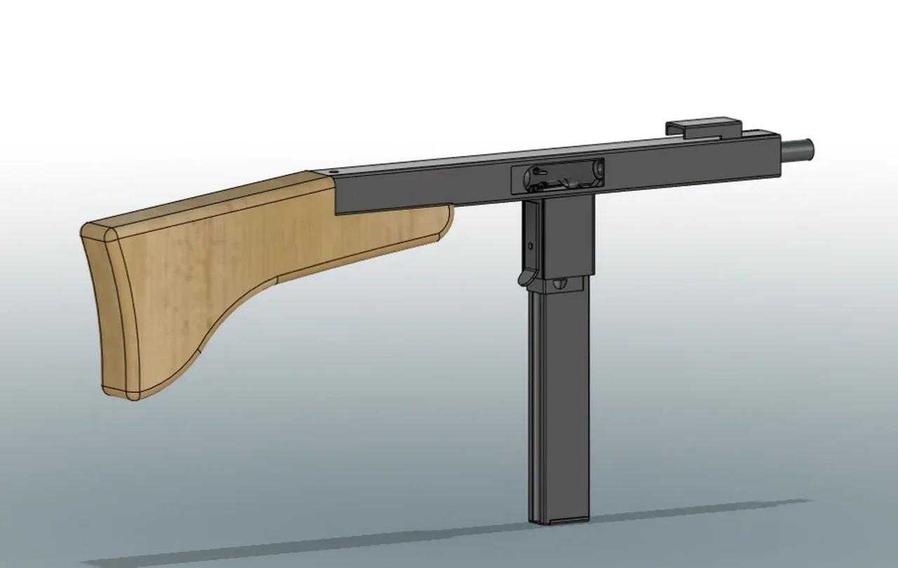 Improvised Special Purpose Submachine Gun - Professor parabellum