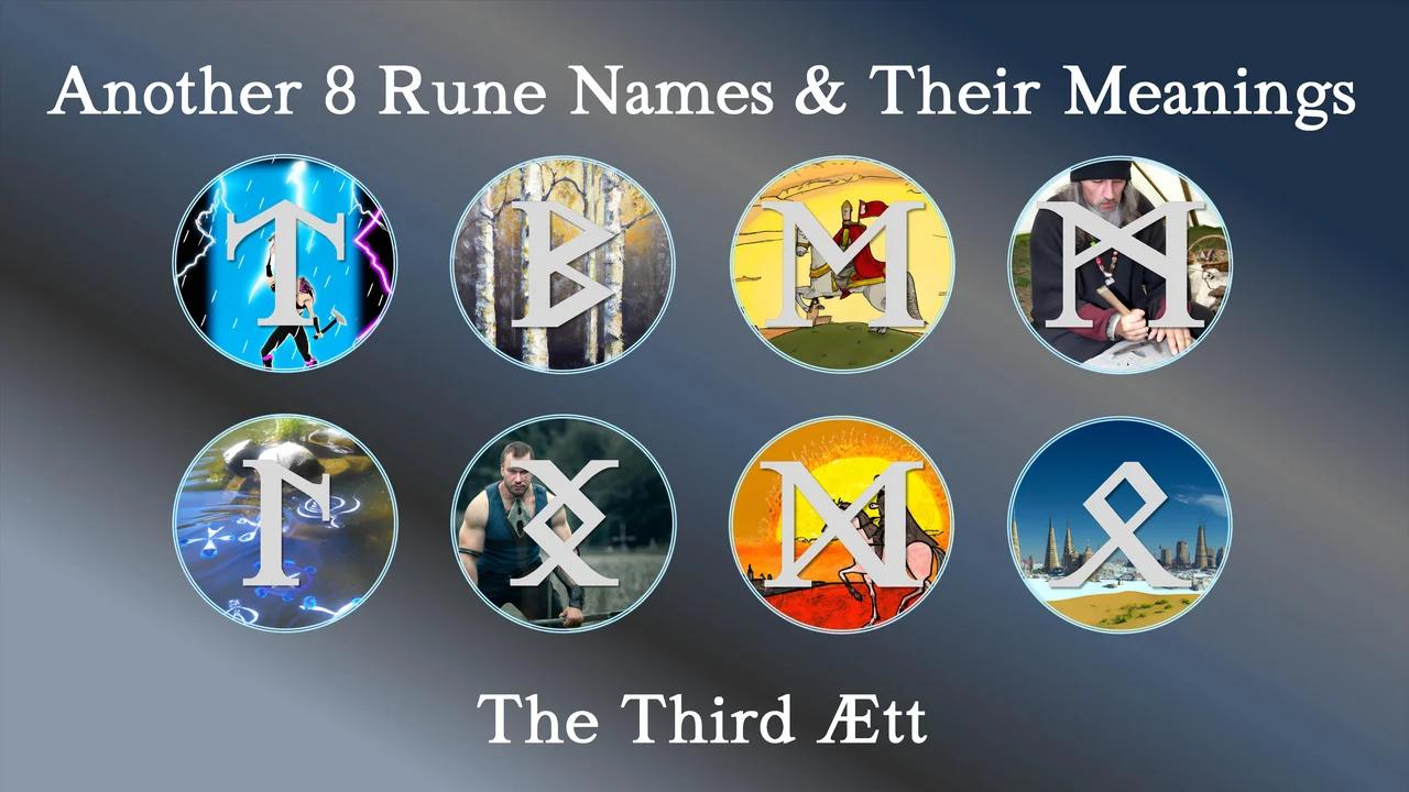 What do Anglo-Saxon Rune Names Mean? (3rd Att)