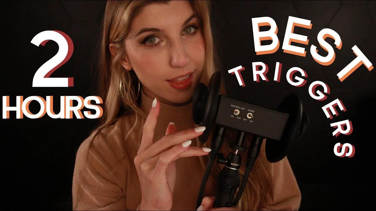 2 HOURS OF DEEP EAR ATTENTION & EAR EATING TRIGGERS (ASMR)