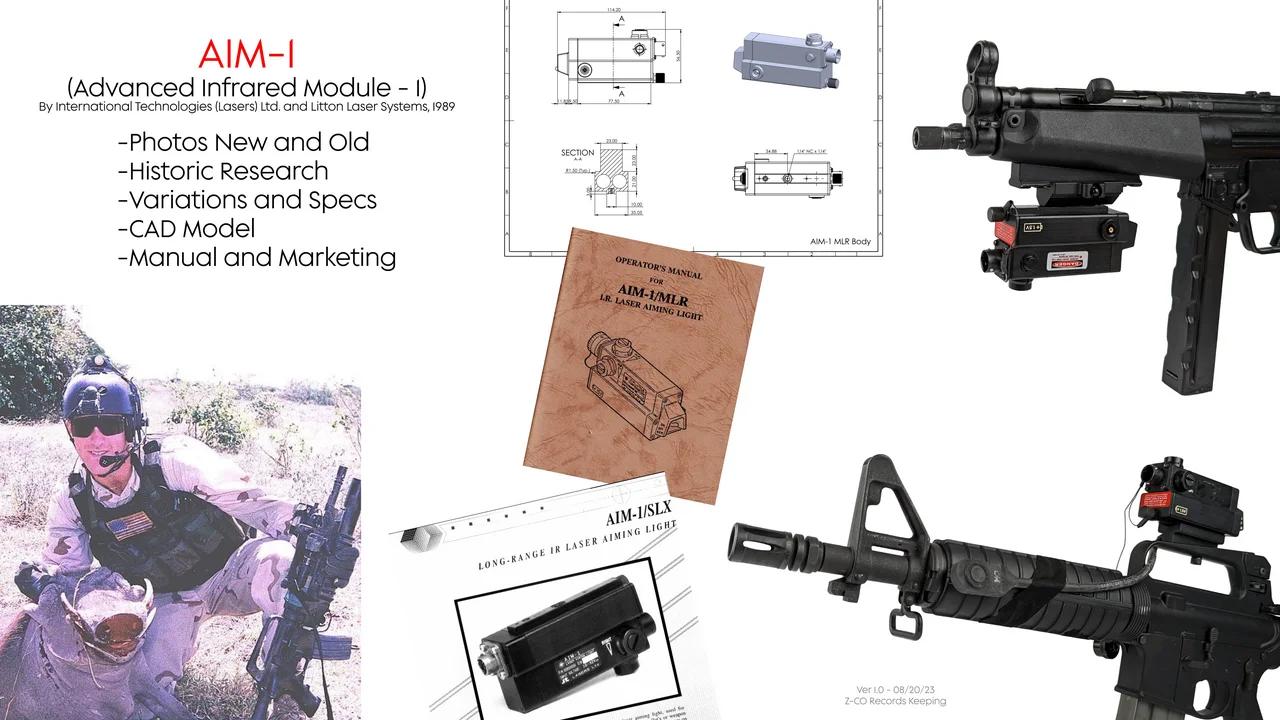 AIM-1 Laser Aiming Light Info Package