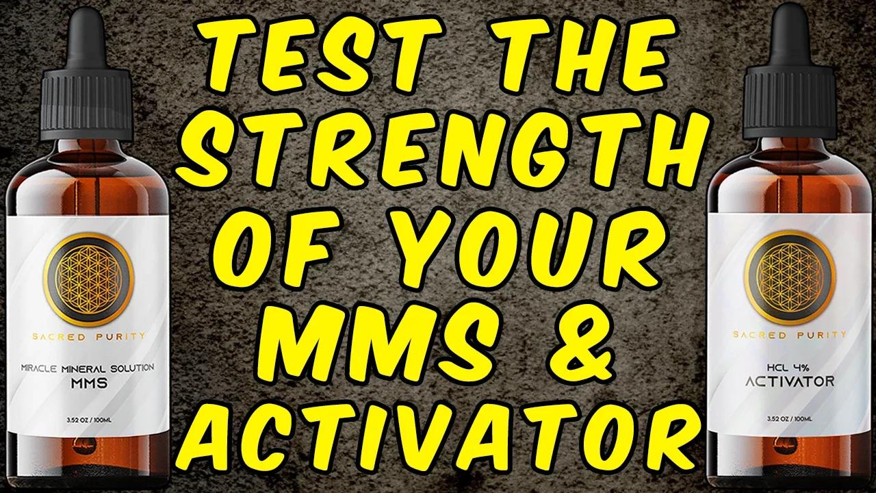How To Test The Strength Of Your MMS (Miracle Mineral Solution ...